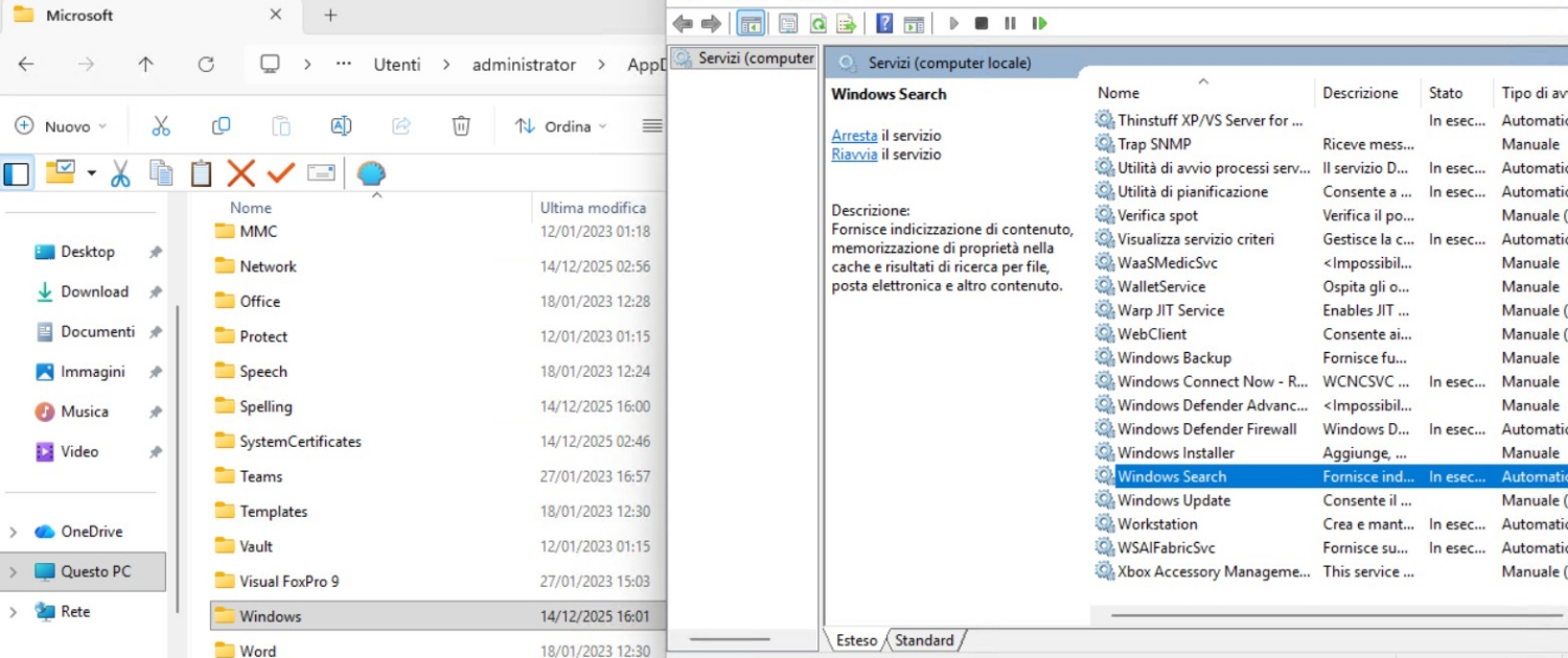 Windows Search Multi-User – Outlook Search Issues - www.051itservice.it